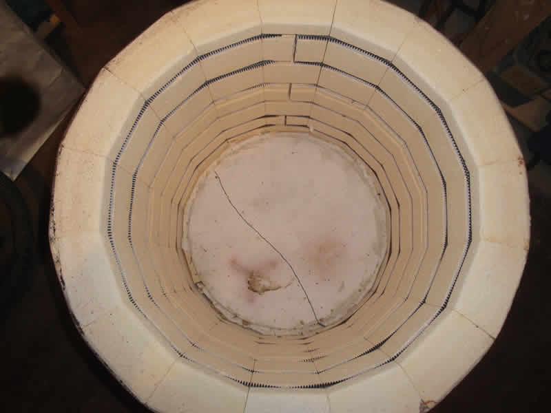 Four Sure Fire par Kilns and Furnaces – Après changement des ...